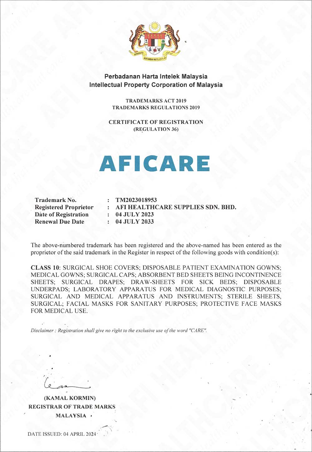 AFI Healthcare - Healthcare That Cares